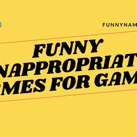 Funny Character Names