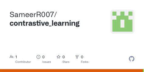Github Sameerr007 Contrastive Learning
