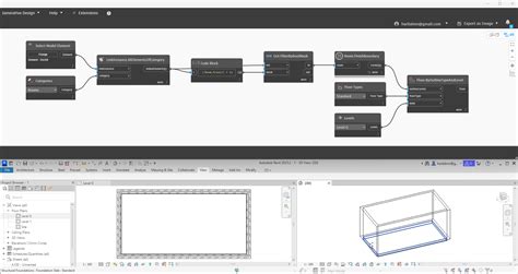 Select Linked Rooms Get Surface And Place Floors Revit Dynamo