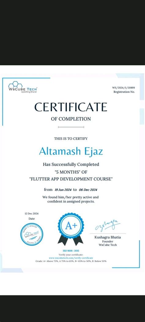 Flutterdeveloper Wscubetech Mentorshipmatters Appdevelopment Proudmoment Learningjourney