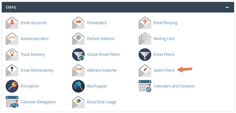 How To Enable And Configure The Spam Filters In CPanel