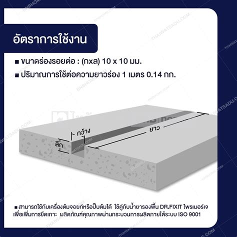 ยางมะตอยหยอดร่อง ชนิดเทร้อน Dr Fixit รุ่น คอนจอยท์ ขนาด 20 กก สีดำ ไทวัสดุ
