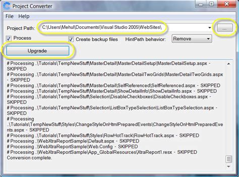 How To Easily Convert Your Project To A New DevExpress Release
