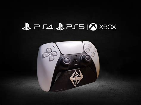 Skyrim Controller Holder Playstation Xbox Series Clip Etsy