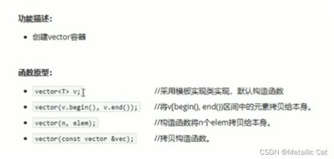 C征途 Vector容器c如何判断一个泛型是vector Csdn博客