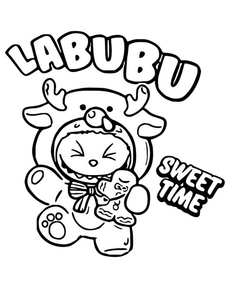 Labubu Coca Cola Para Colorear Imprimir E Dibujar Coloringonly Com