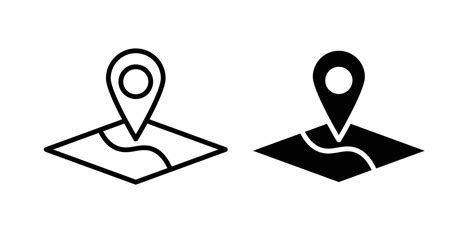 Map Vecor Icon Set 52579638 Vector Art At Vecteezy