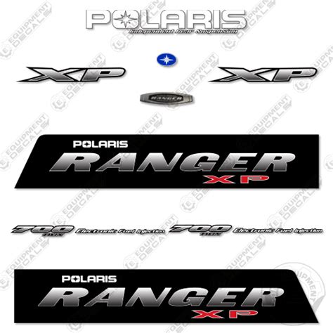 Fits Polaris Ranger 700 Xp Decal Kit Utility Vehicle 2008 Equipment Decals