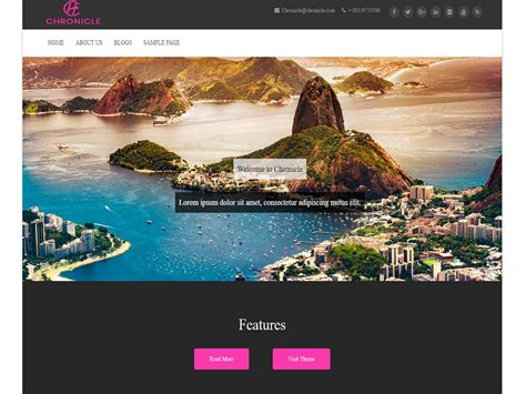 Free Wordpress Themes Weblizar
