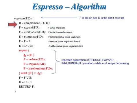 Ppt Engg3190 Logic Synthesis “two Level Logic Synthesis Heuristics