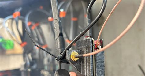 Esp32 Cam Mount Added Antenna Mount By Chris Riley Download Free Stl Model