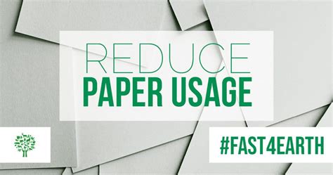 March 13 Reduce Paper Usage Green Anglicans