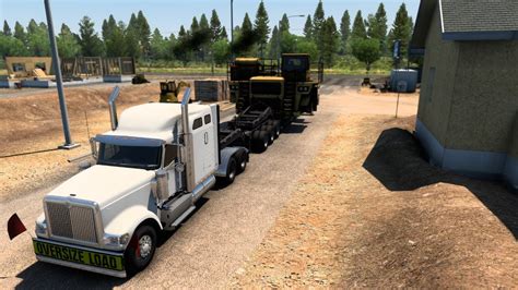 American Truck Simulator Haul Truck Chassis Delivered From Pendleton