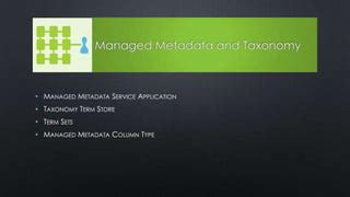 Code Tax Programming With The Taxonomy API In SharePoint 2010 By