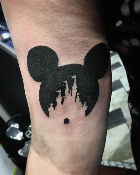 Mickey Mouse Gun Tattoos Dark Mickey Mouse Tattoos Tattoodo