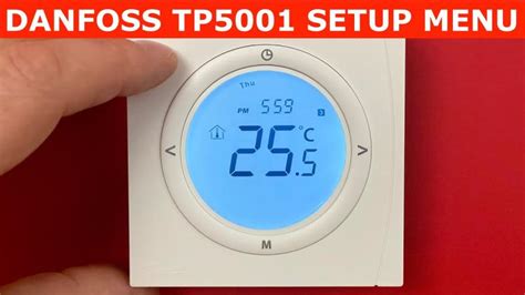 Andrius Timofejevas On Linkedin Danfoss Thermostat Tp5001 Setup And Menu