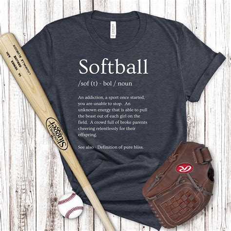 Softball Shirts Funny Softball Tees Cute Softball Shirts Funny Baseball