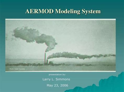 Ppt Aermod Modeling System Powerpoint Presentation Free Download
