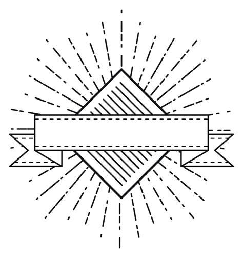 장식 복고풍 레이블 템플릿 흰색 배경에 고립 된 클래식 로고 배지 프리미엄 벡터