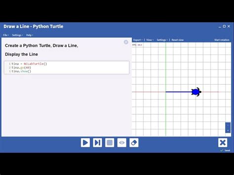 Visual Intro To Python And Turtle Coding Tutorial Videos Nclab