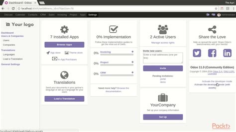 Odoo Development Essentials Create New Model Using The Models Model Class Packtpub Com