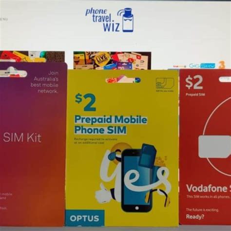 Best Prepaid Sim Card In Australia Ultimate Comparison Phone Travel Wiz