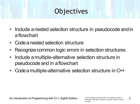 Lesson 61 More On Selection Structure Ppt
