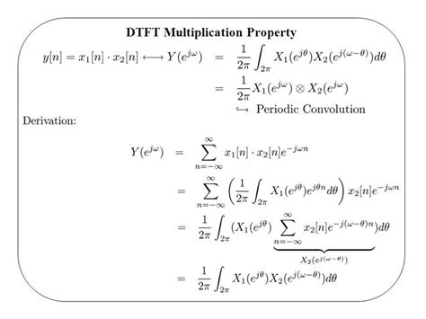 Introduction To Signal Processing Summer Dtft Properties And Examples 2