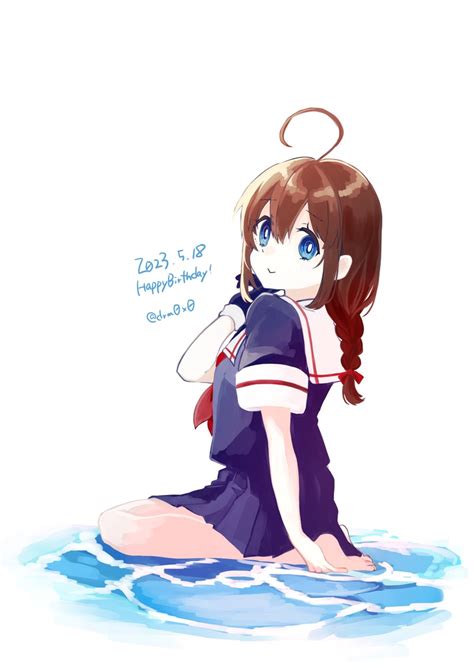 Shigure Kantai Collection Drawn By Kurou Oruha Danbooru