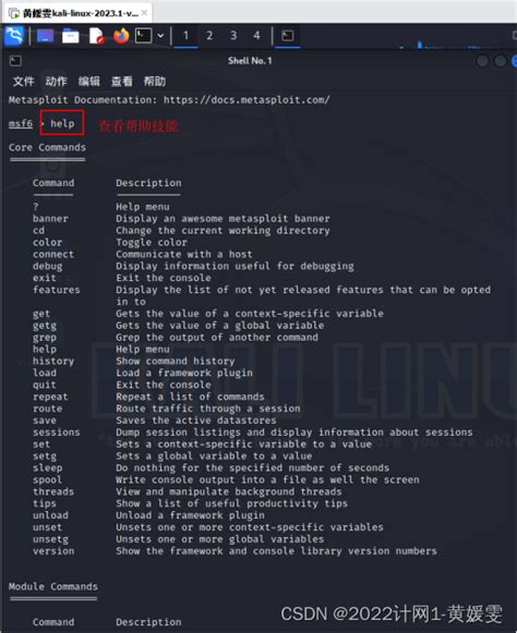 渗透攻击metasploitintitlemetasploit渗透攻击 Csdn博客