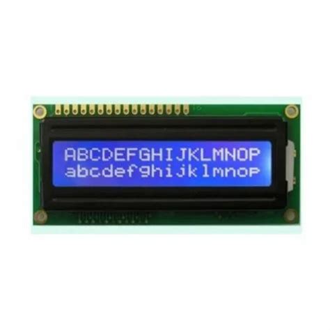 Rectangle Character Blue Backlight Lcd Display At Rs 100piece In Ahmedabad