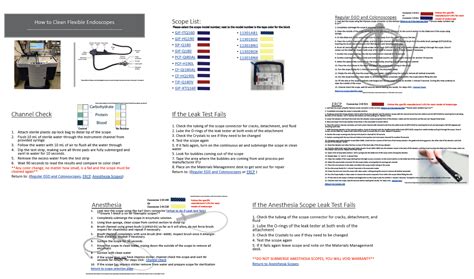 How To Clean Flexible Endoscopes Healthcare Sterile Processing Association
