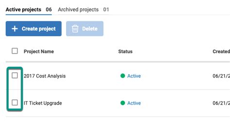 Delete Projects From Smartsheet Control Center Smartsheet Learning Center