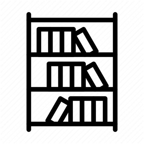 Book Shelf Book Library Education Shelf Icon Download On Iconfinder