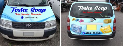 Toyota Probox Branding In Kenya