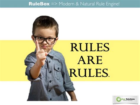 rulebox a natural language rule engine ppt