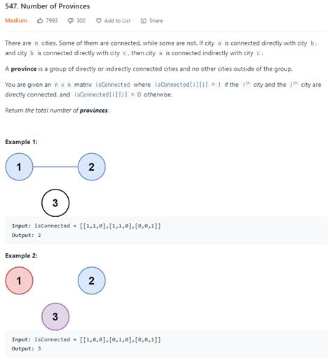 daily leetcode challenge 547 number of provinces