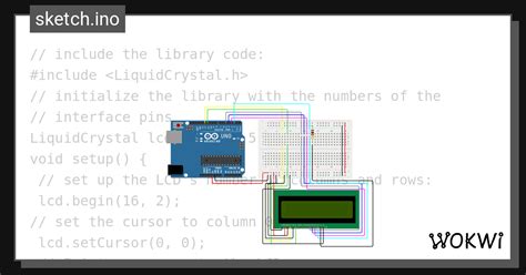 Tugas Lcd 16x2 Wokwi Esp32 Stm32 Arduino Simulator
