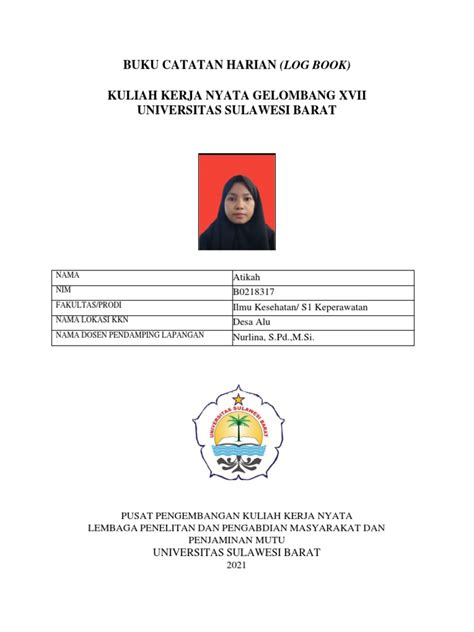 Log Book Mahasiswa Kkn 1 Pdf