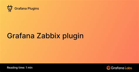 Grafana Zabbix Plugin Grafana Plugins Documentation