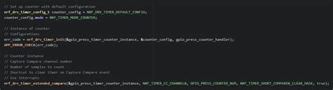 How To Count Gpio Pin Raisingfalling With Timer Counter Through Ppi