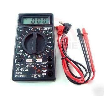 Portable Digital Lcd Battery Voltage Tester Multimeter