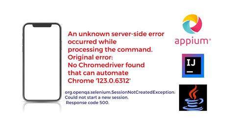 No Chromedriver Found That Can Automate Chrome Appium Issue Uiautomator Appium Youtube