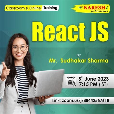 Naresh It On Linkedin Reactjs Course Education Software