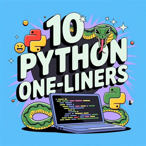 💡 10 Python One Liners That Will Make Your Coding Life So Much Easier And Way Cooler 😎 By