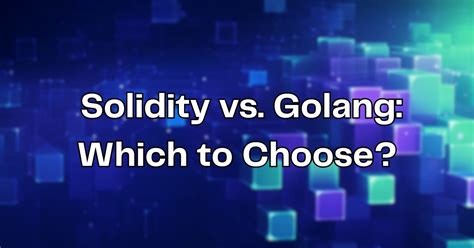 Solicy On Linkedin Solidity Golang Blockchain Coding