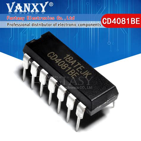 10pcs Cd4081be Dip14 Cd4081 Dip 4081 4081be Dip 14 ใหม่และต้นฉบับ Ic