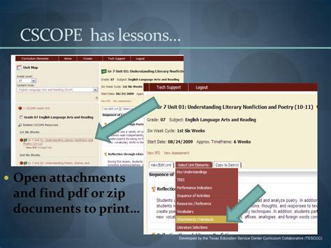 ppt navigating cscope jennifer payne cscope consultant esc xiv jpayne esc14 powerpoint