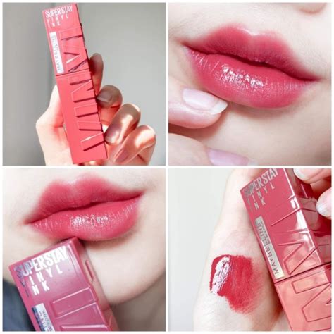 Maybelline Superstay Vinyl Ink สีลูกรักคือสีเบอร์ 10 Lippy สีชมพูเข้มก่ำๆ ลิปปากฉ่ำสีชัด ติดทน