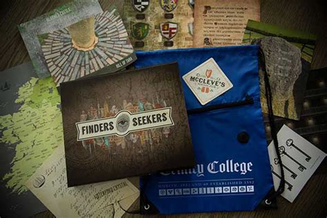 Finders Seekers Mystery Board Game